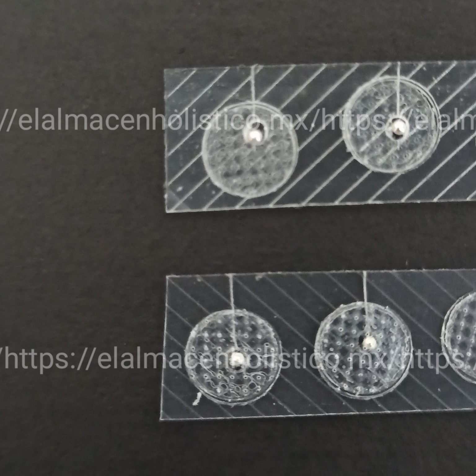 BALIN PLATA PARCHE TRANSPARENTE (500 piezas) 70176 – El Almacén Holístico